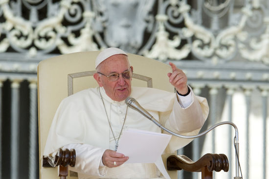 Pope Francis Black Eye Patch Posthumous Editorial Stock Photo - Stock ...
