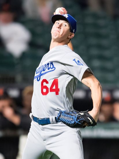 Los Angeles Dodgers Relief Pitcher Walker Editorial Stock Photo - Stock ...