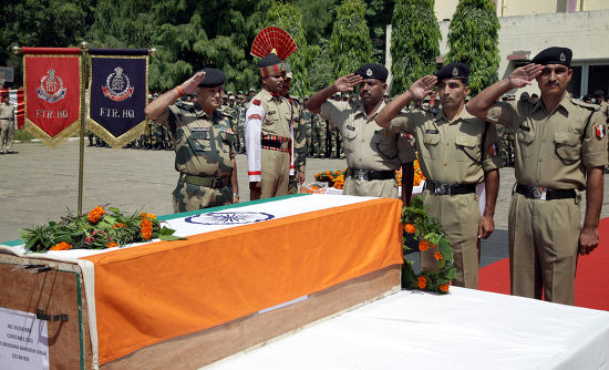 Indian Border Security Force Bsf Officers Editorial Stock Photo - Stock ...