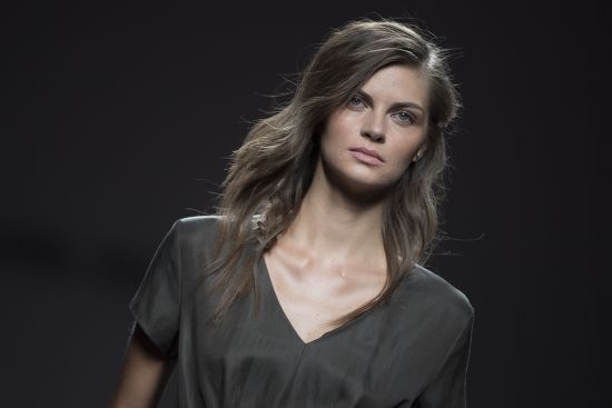 Anja Voskresenska On Catwalk Editorial Stock Photo - Stock Image ...