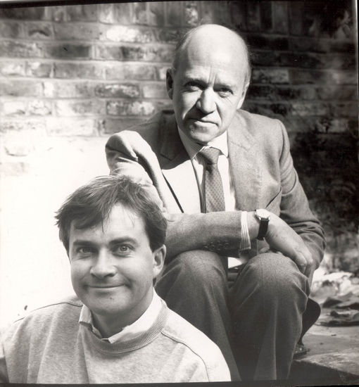 Comedian Harry Enfield His Father Edward Editorial Stock Photo - Stock ...