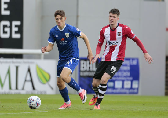 Callum Ainley Crewe Alexandra On Ball Editorial Stock Photo - Stock ...