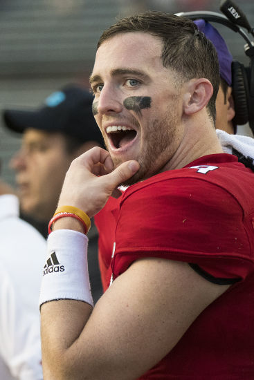 Rutgers Scarlet Knights Quarterback Kyle Bolin Editorial Stock Photo ...