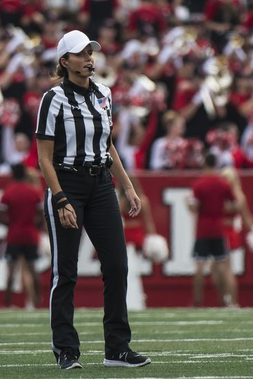 Female Big Ten Referee Amanda Sauer Editorial Stock Photo - Stock Image ...