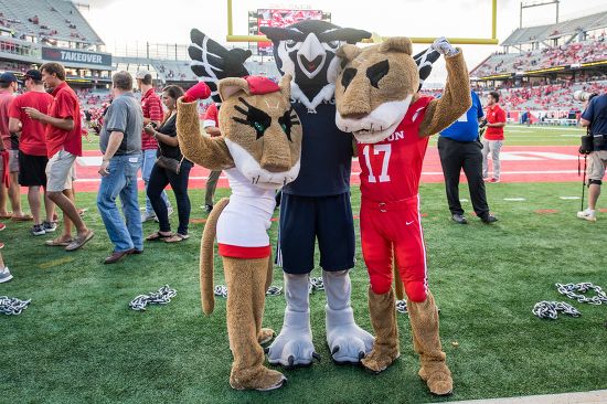 Houston Cougars Mascots Shasta Sasha Rice Editorial Stock Photo - Stock ...