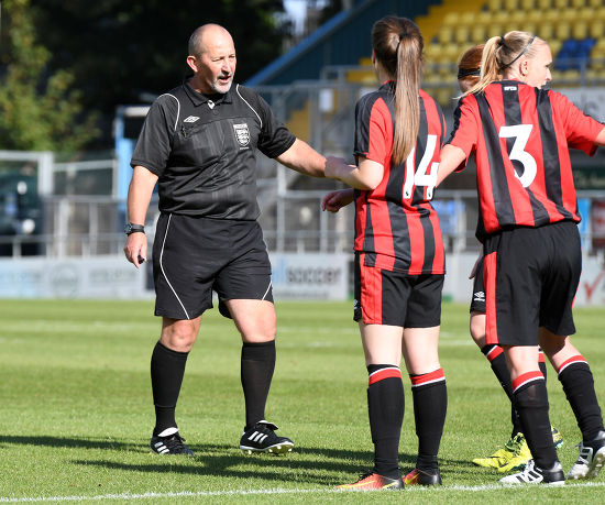 Referee Gary Hammon During Womens Fa Editorial Stock Photo - Stock ...