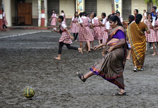 Teacher Renuka Swaroop Memorial Girls High Editorial Stock Photo ...