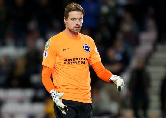 Tim Krul Brighton Hove Albion Editorial Stock Photo - Stock Image ...
