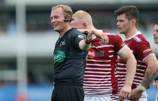 Referee Robert Hicks Pix Magi Haroun Editorial Stock Photo - Stock ...