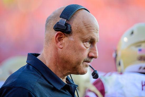 Boston College Head Coach Steve Addazio Editorial Stock Photo - Stock ...