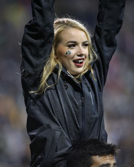 Colorado Cheerleaders Amp Crowd Before Game Editorial Stock Photo ...
