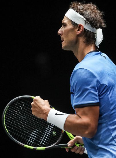 Spanish Rafael Nadal Team Europe Reacts Editorial Stock Photo - Stock ...