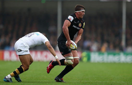 Sam Skinner Exeter Chiefs Gets Away Editorial Stock Photo - Stock Image ...