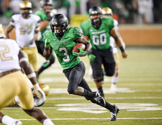 North Texas Mean Green Running Back Editorial Stock Photo - Stock Image ...