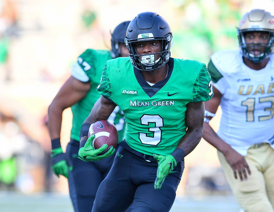 North Texas Mean Green Running Back Editorial Stock Photo - Stock Image ...
