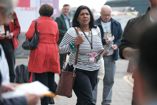 Cynthia Pinto Wife John Mcdonnell Arrives Editorial Stock Photo - Stock ...
