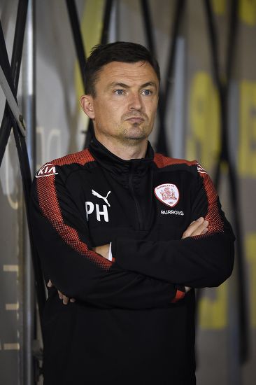 Paul Heckingbottom Manager Barnsley Fc Looks Editorial Stock Photo ...