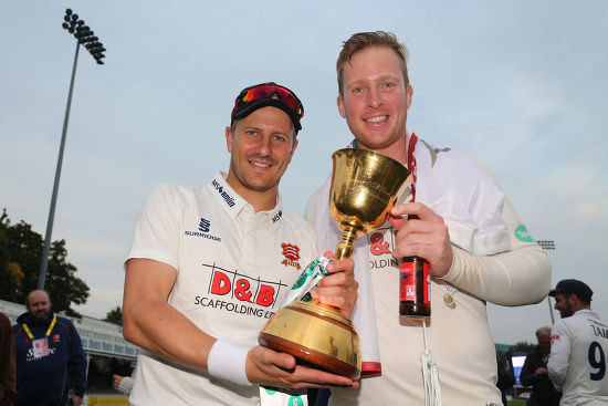 Neil Wagner L Simon Harmer Essex Editorial Stock Photo - Stock Image ...