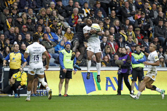 Aled Brew Bath Rugby Catches High Editorial Stock Photo - Stock Image ...
