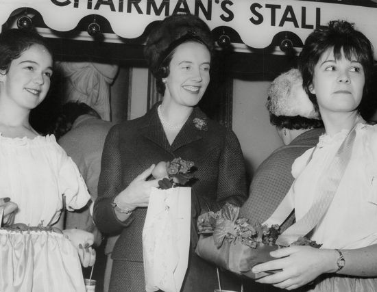 Lady Iona Carrington Centre Wife Lord Editorial Stock Photo - Stock ...