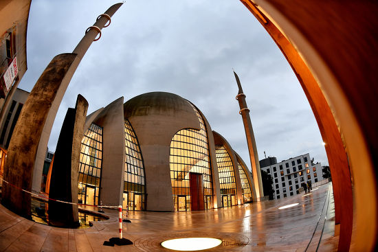 General View On Cologne Central Mosque Editorial Stock Photo - Stock ...