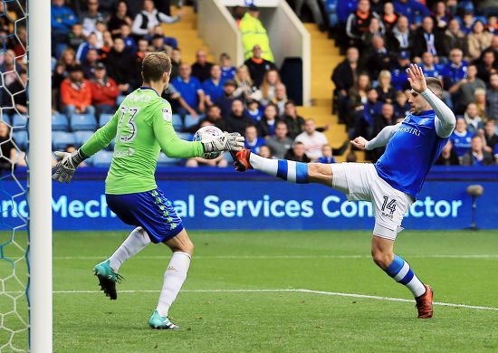 Gary Hooper Sheffield Wednesday Scores Opening Editorial Stock Photo ...