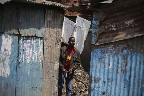 Plainclothes Police Officer Looks On He Editorial Stock Photo - Stock ...