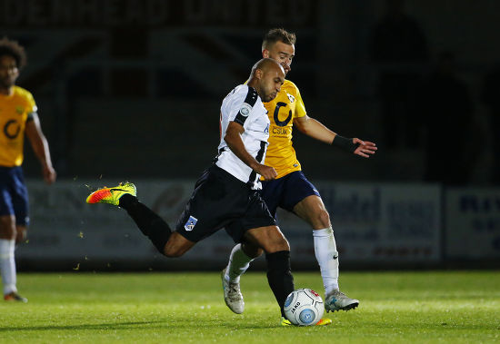 James Comley Maidenhead United Kicks Box Editorial Stock Photo - Stock ...