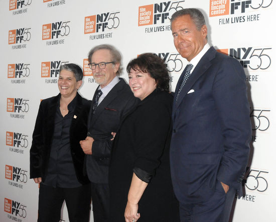 Steven Spielberg Susan Lacy Richard Plepler Editorial Stock Photo ...