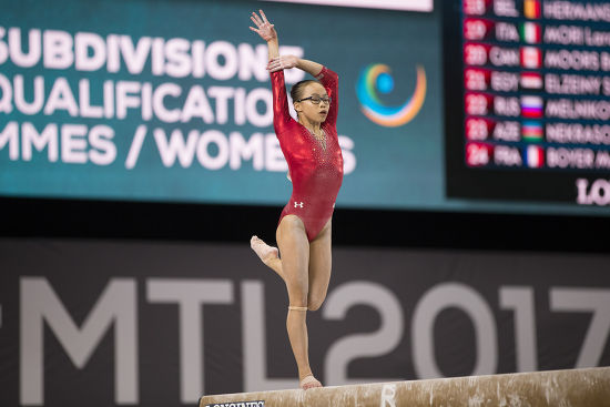 Gymnast Morgan Hurd Usa Competes During Editorial Stock Photo - Stock ...