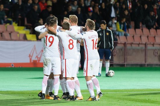 Polish Players Celebrating 03 Goal Scored Editorial Stock Photo - Stock ...