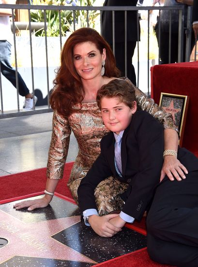Debra Messing Son Roman Walker Zelman Editorial Stock Photo - Stock ...