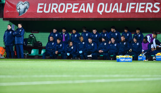 Gareth Southgate English Bench Editorial Stock Photo - Stock Image ...
