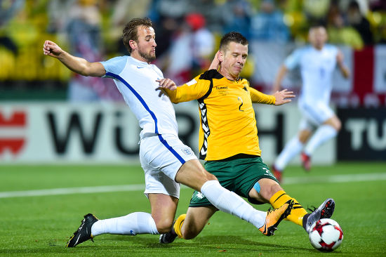 Harry Kane England Linas Klimavicius Lithuania Editorial Stock Photo ...