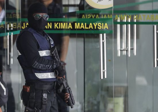 Royal Malaysia Police Rmp Officer Stands Editorial Stock Photo - Stock ...