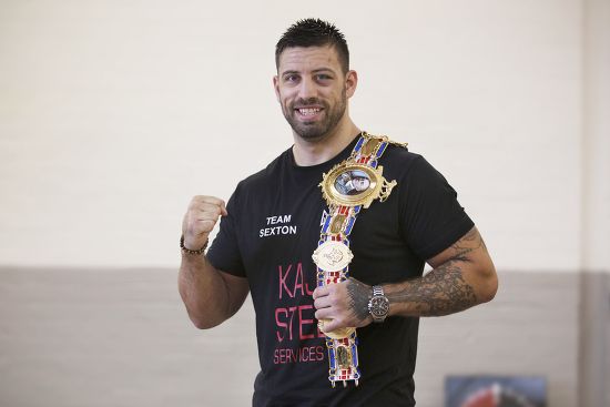 Sam Sexton Holds Lonsdale Boxing British Editorial Stock Photo - Stock ...