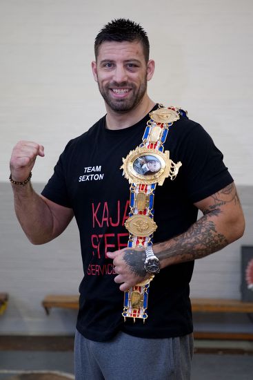Sam Sexton Holds Lonsdale Boxing British Editorial Stock Photo - Stock ...