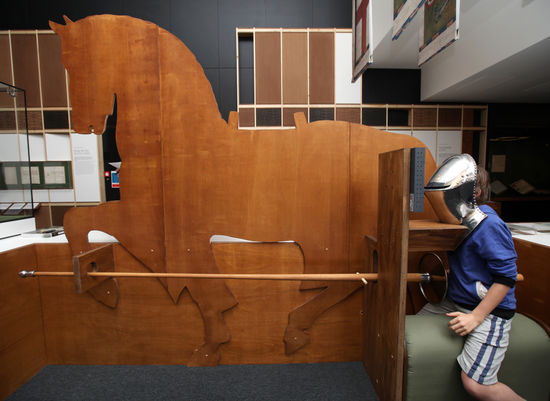 Jousting Tournament Simulator Editorial Stock Photo - Stock Image ...