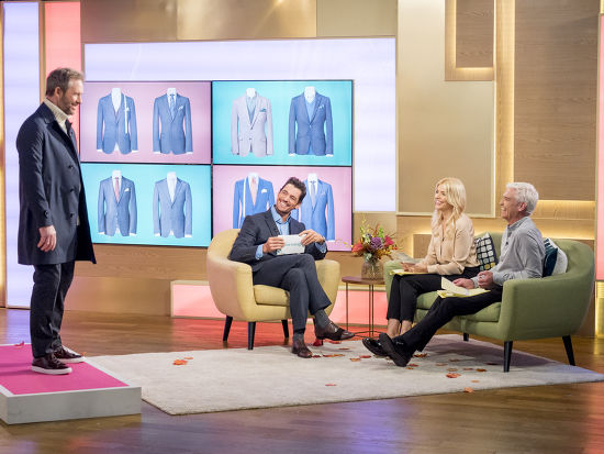 David Gandy Holly Willoughby Phillip Schofield Editorial Stock Photo ...
