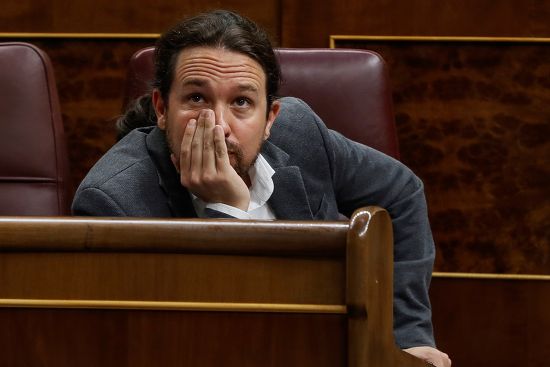 Leader Spanish Party Podemos Pablo Iglesias Editorial Stock Photo ...