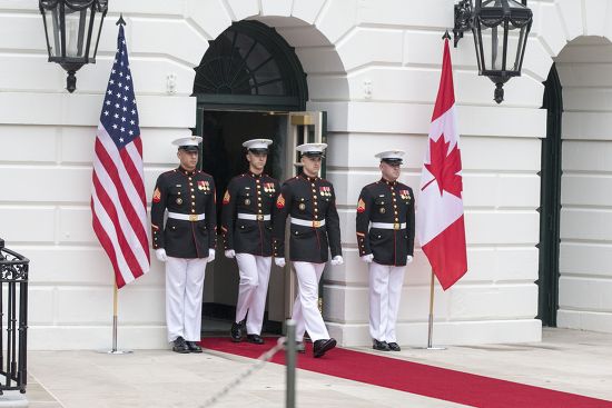 United States Marines Walk Through Doors Editorial Stock Photo - Stock ...