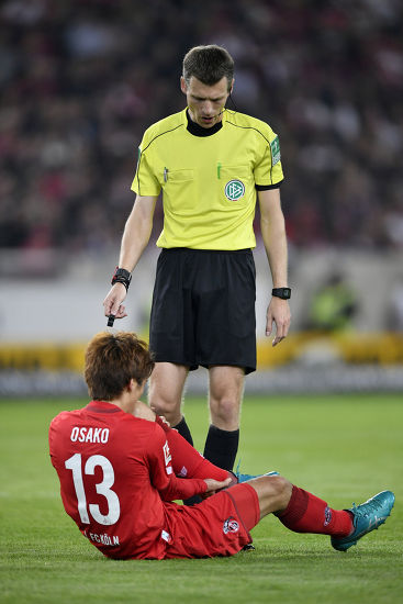 Referee Benjamin Cortus Yuya Osako Editorial Stock Photo - Stock Image ... Referee Benjamin Cortus Yuya Osako Editorial Stock Photo - Stock Image ...