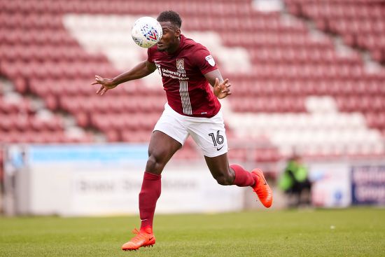 Northampton Town Defender Aaron Pierre 16 Editorial Stock Photo - Stock ...