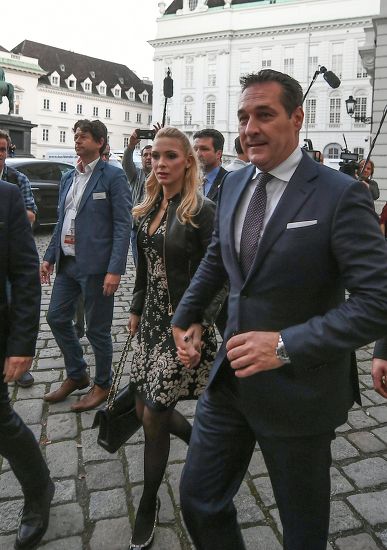 Heinzchristian Strache Philippa Strache Editorial Stock Photo - Stock ...