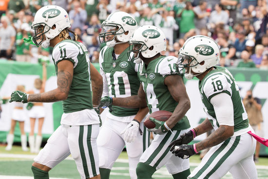 2017 New York Jets Wide Receiver Editorial Stock Photo - Stock Image ...