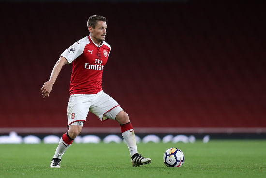 Mathieu Debuchy Arsenal Action During Arsenal Editorial Stock Photo ...