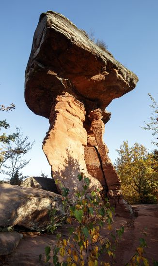View Natural Monument Devils Table Hinterweidenthal Editorial Stock ...