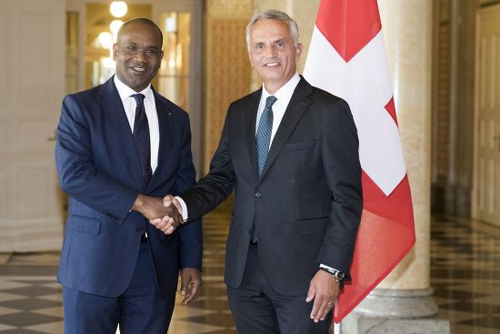 Alpha Barry Didier Burkhalter Editorial Stock Photo - Stock Image ...