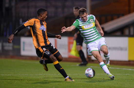 Ryan Dickson Yeovil Town Action Against Editorial Stock Photo - Stock ...