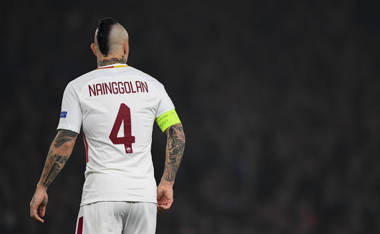 Radja Nainggolan Roma Arm Tattoos Editorial Stock Photo - Stock Image ...